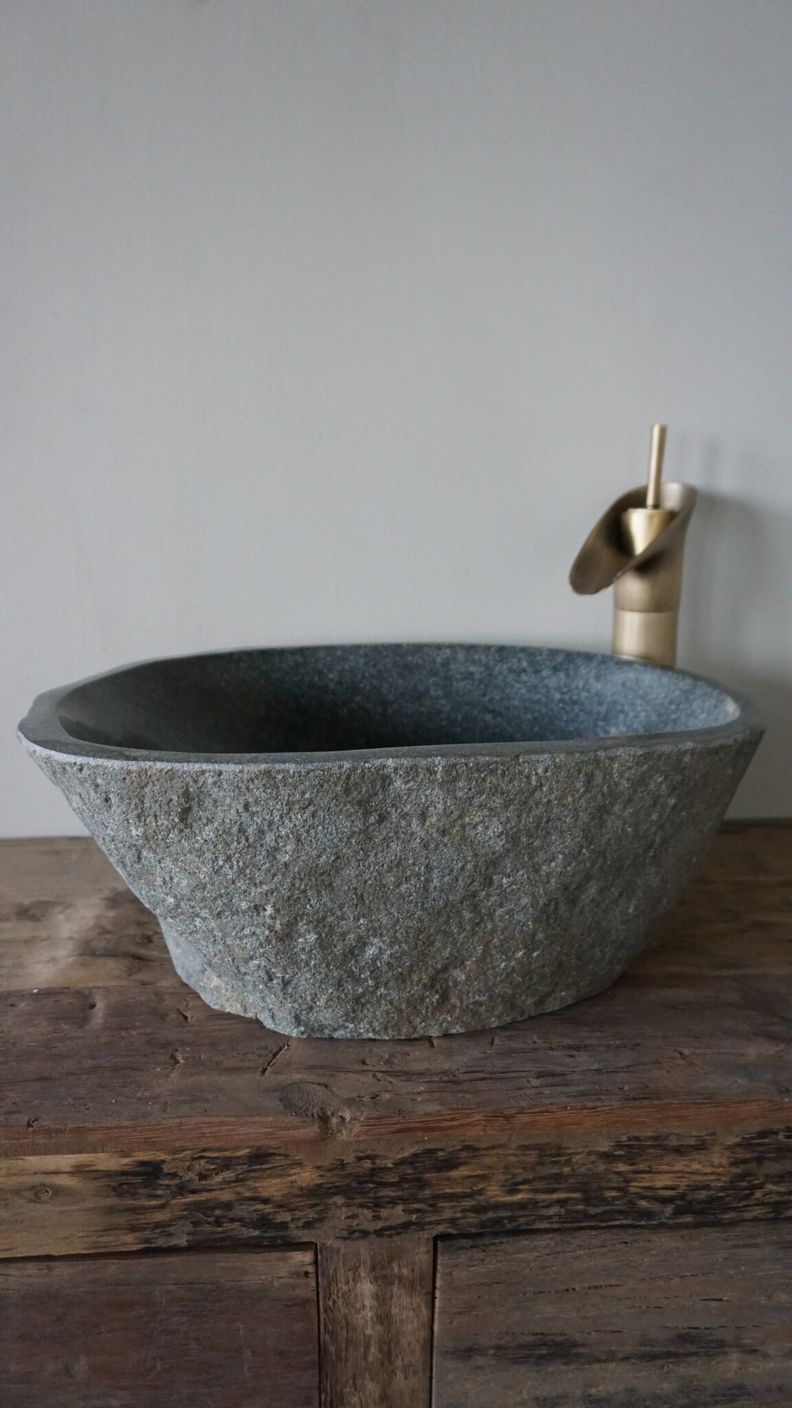 Grote Waskom Rivierkom + Spoelgat | H15,5 x B42 x D32 cm - Rene Houtman