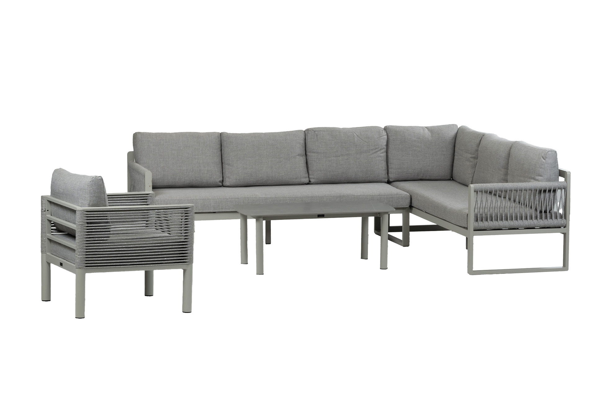 Hoek Lounge Set Reims | Loungestoel Cuba | Rechts | Sand