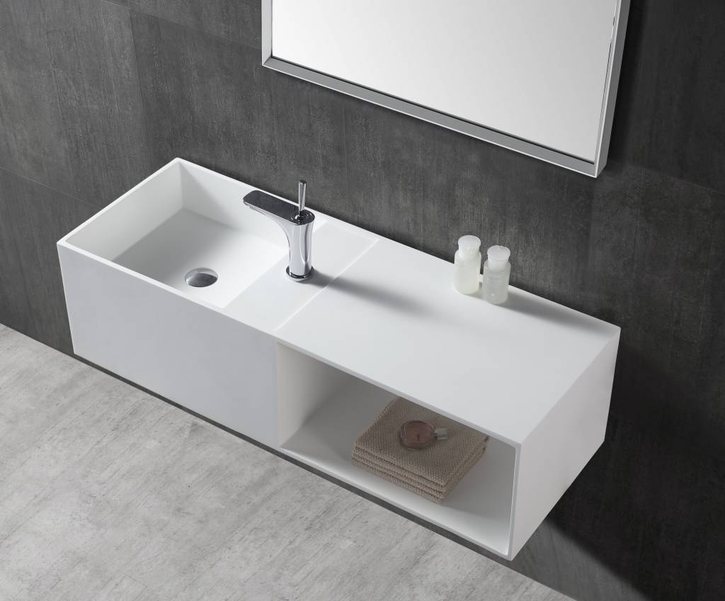 Solid surface wastafel - Sanitear
