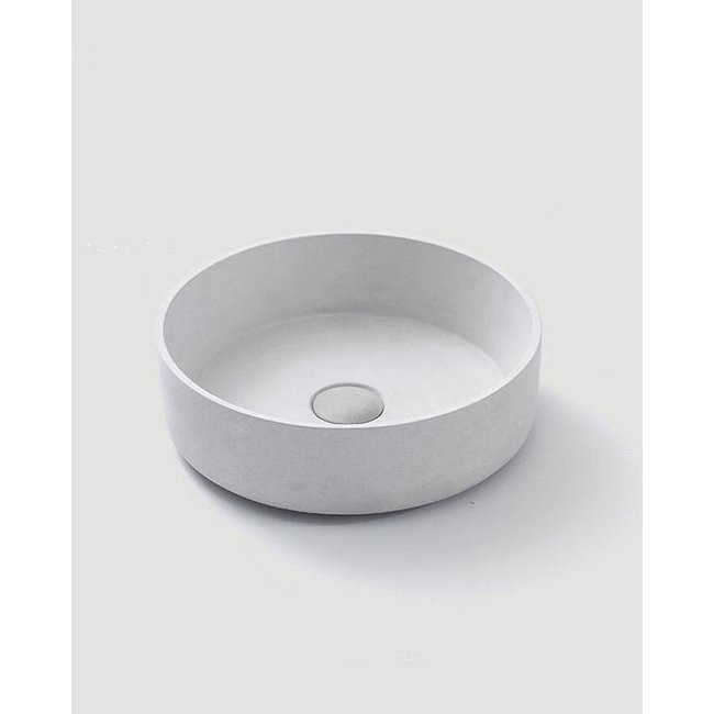 concrete waskom I gecoat wit mat I 36,5x36,5x11cm - Sanitear