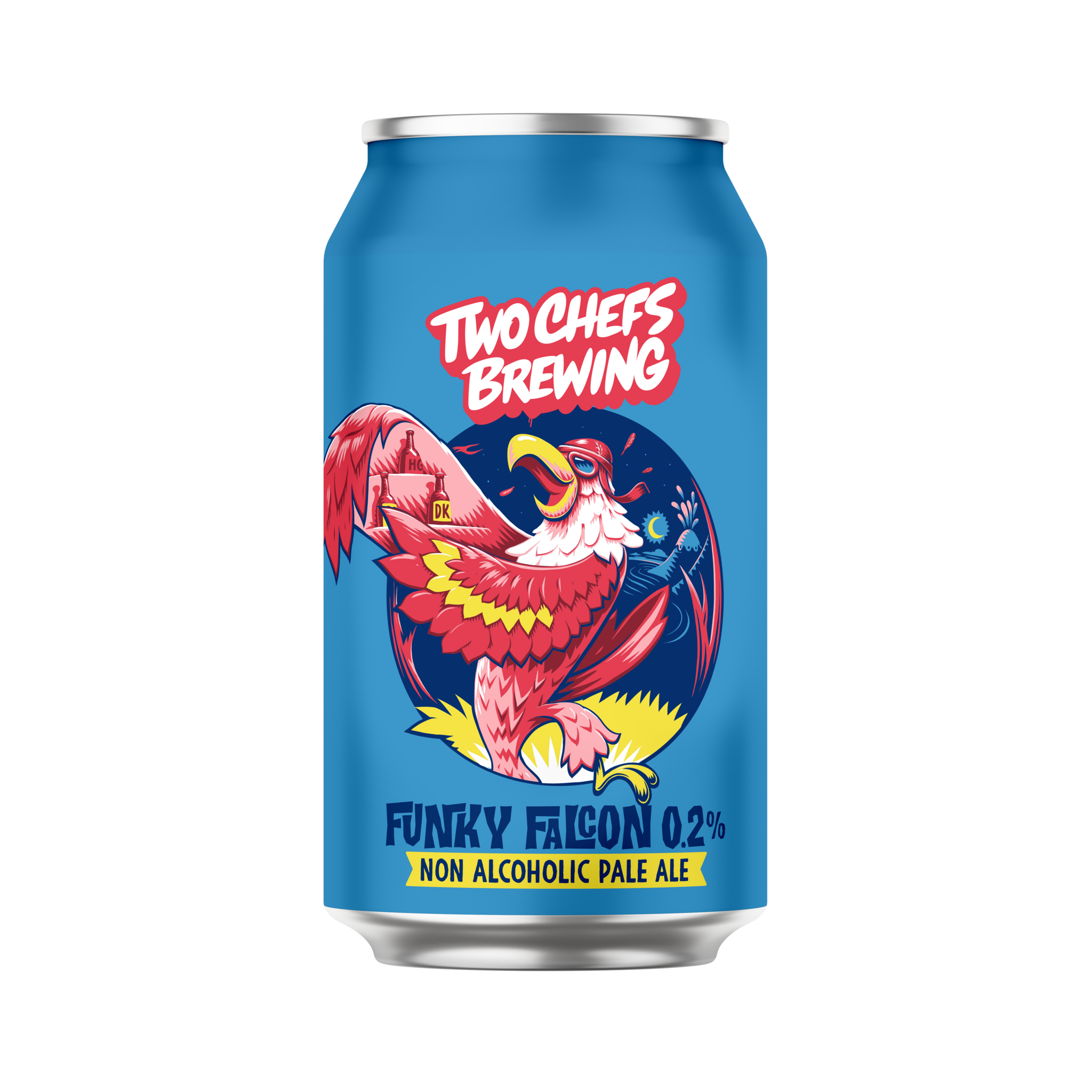 Funky Falcon 0,2% 12x33CL | Bier groothandel voor horeca en slijterij - Van Bieren