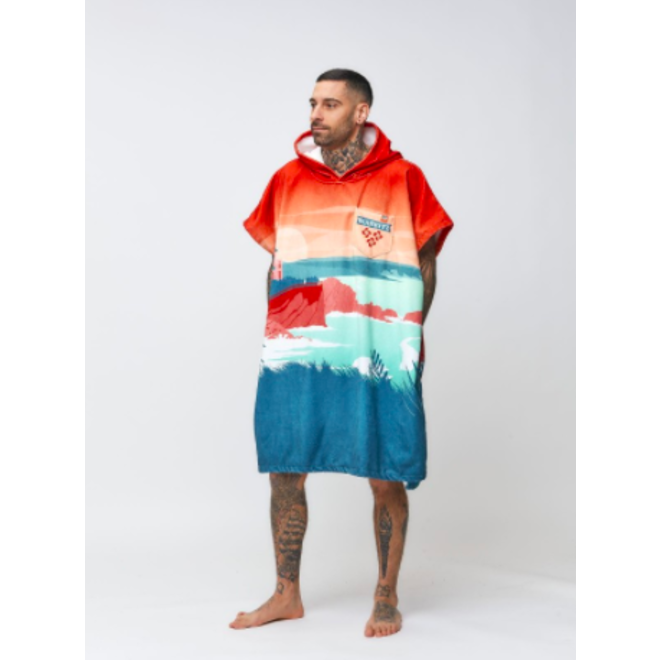 Surf poncho's en strandhanddoeken bij Aloha's Surfshop. - Aloha surf