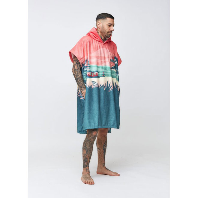 Surf poncho's en strandhanddoeken bij Aloha's Surfshop. - Aloha surf