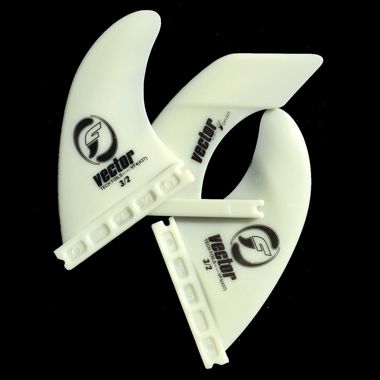 Futures Vector VF4 Thruster Set (437) verkrijgbaar bij Aloha. - Aloha ...