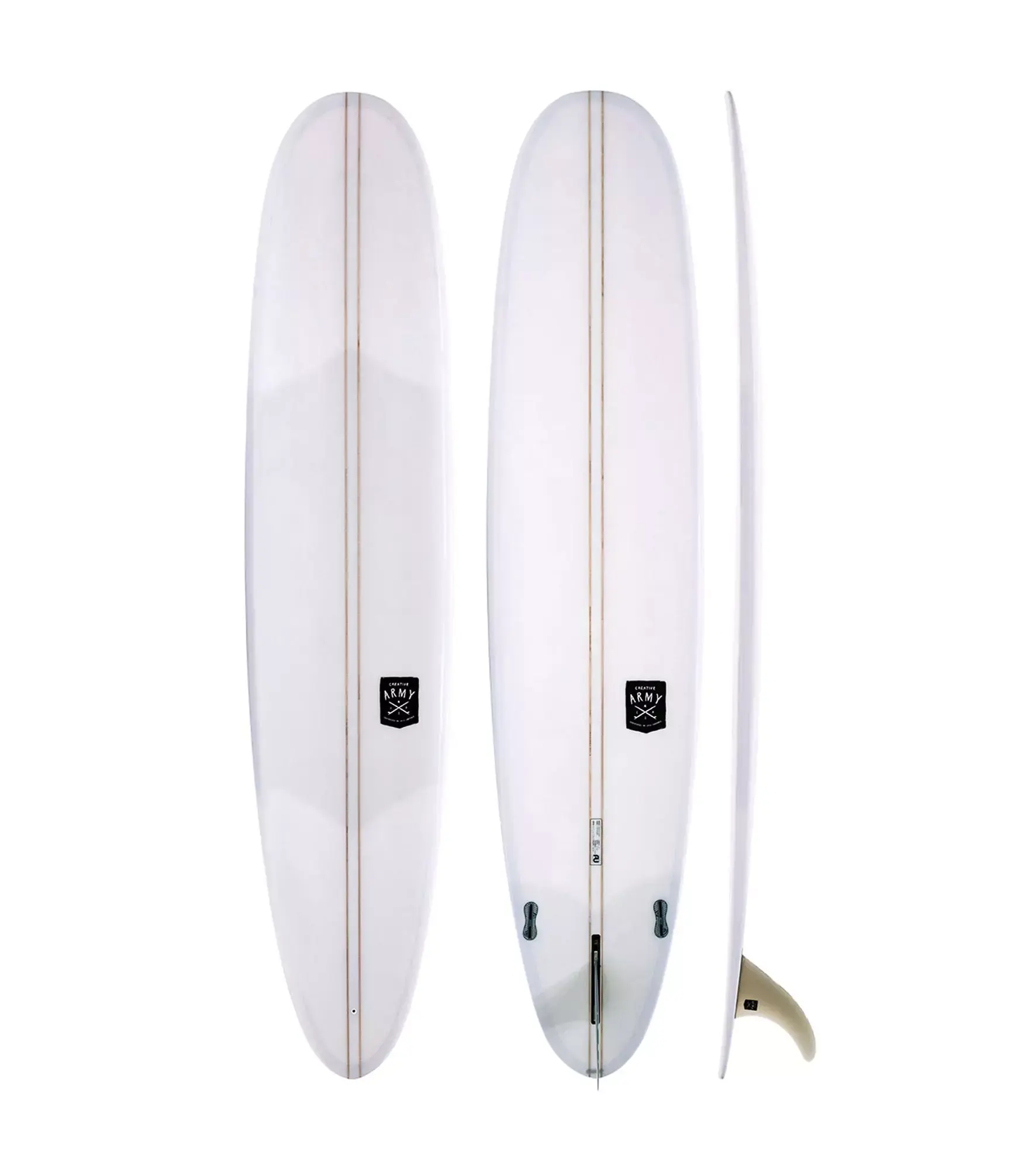 9'6 Creative Army Five Sugars PU - FCS II - 2 + 1 - Clr Double Stringer - Aloha Beachclub ...