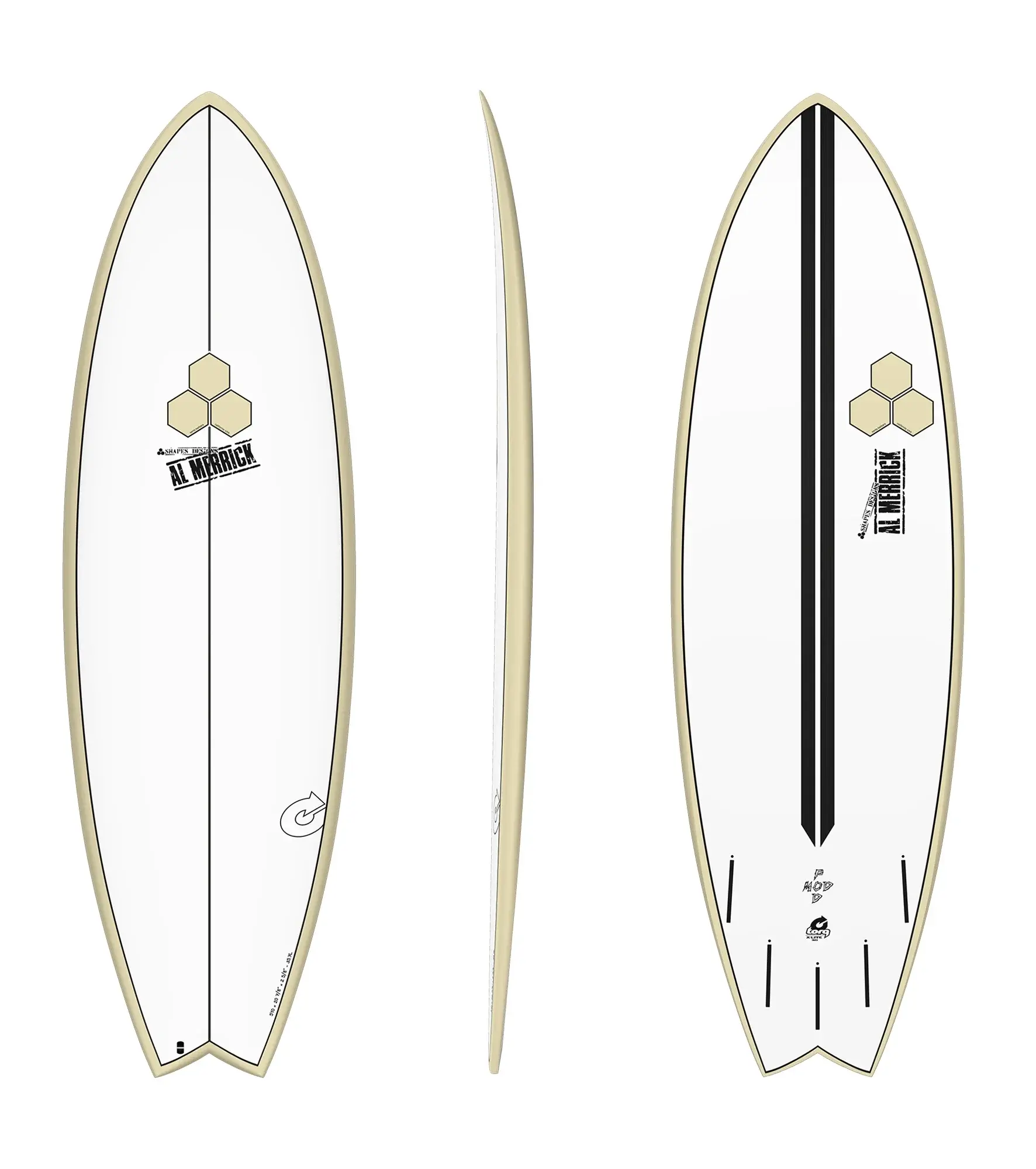 Torq 6'2 Channel Islands Pod Mod - Futures - Sand Rail - Aloha ...