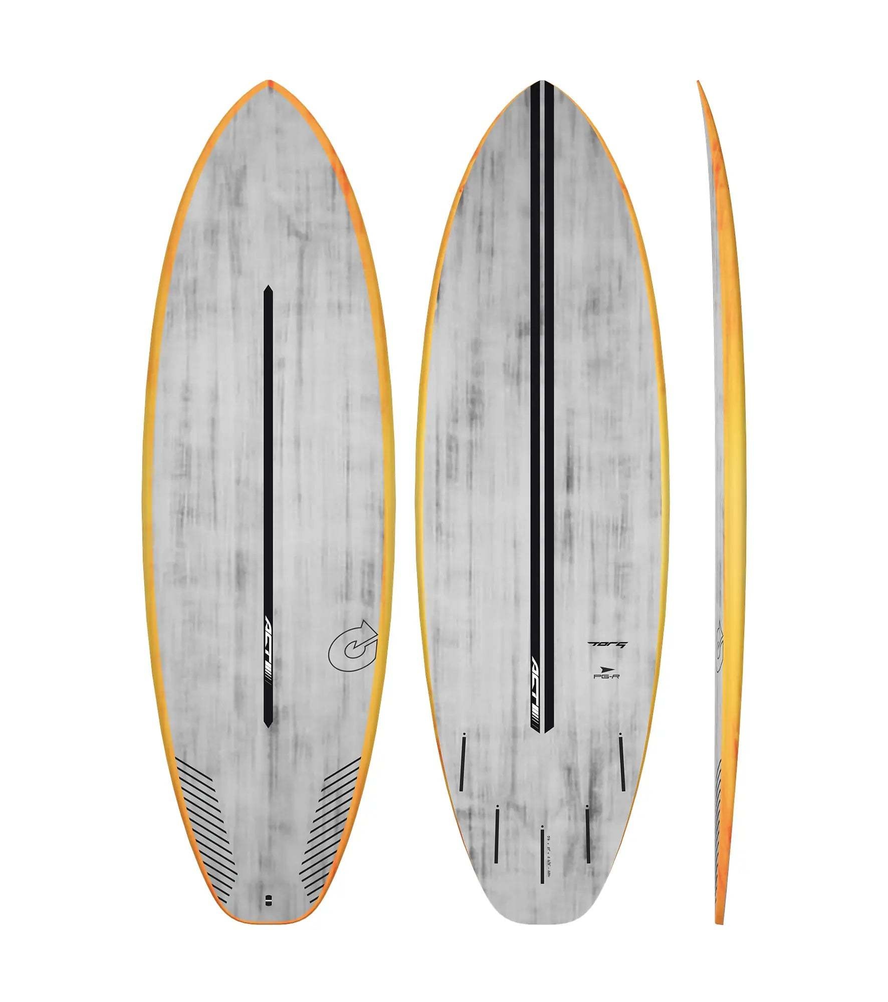 Torq PG-R ACT - Futures - 5 Fin 6'0 Orange Rail - Aloha Beachclub ...