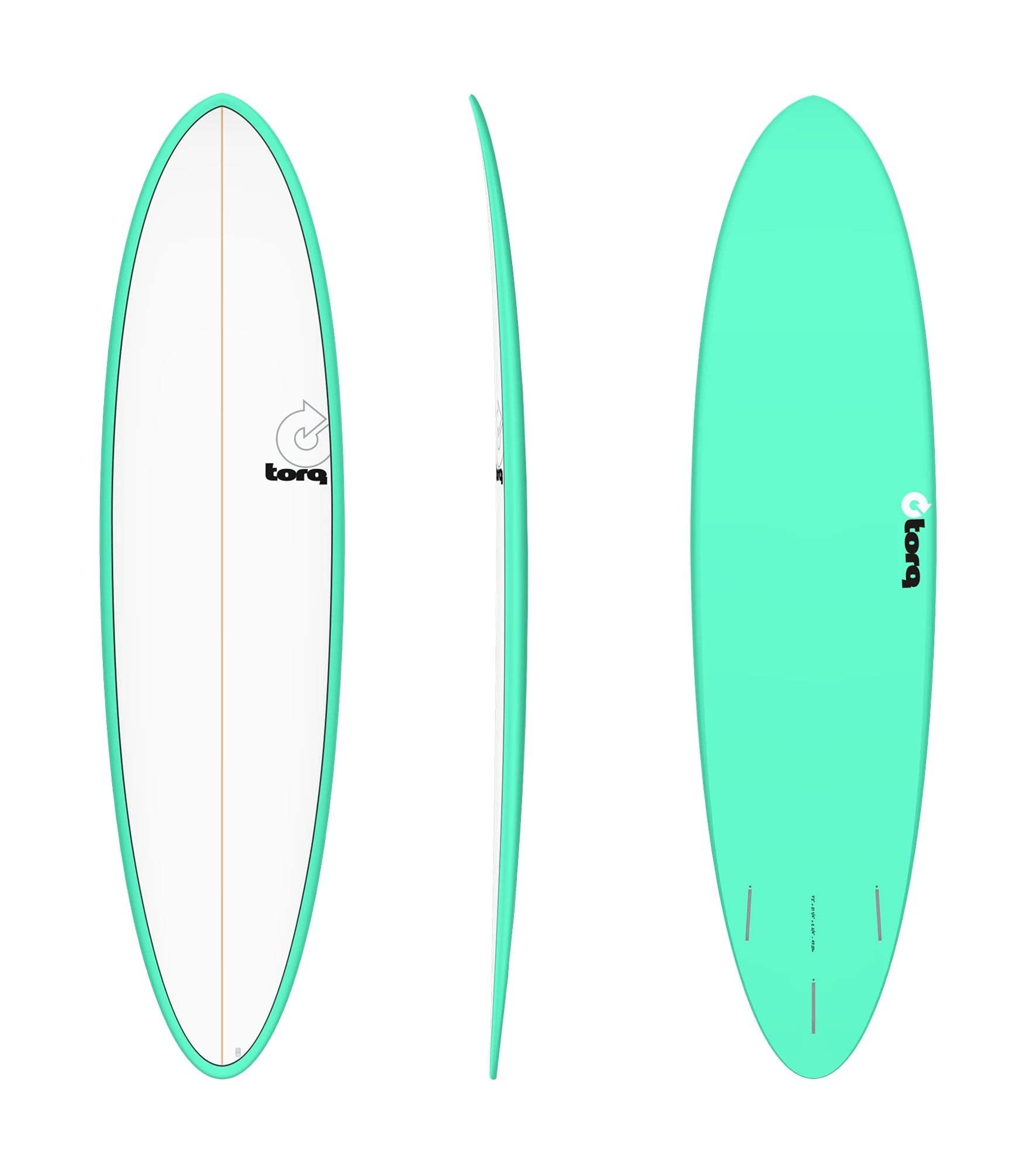 Torq Mod Fun TET - Futures - 3 Fin - End of Range 7'2 Seagreen - Aloha ...