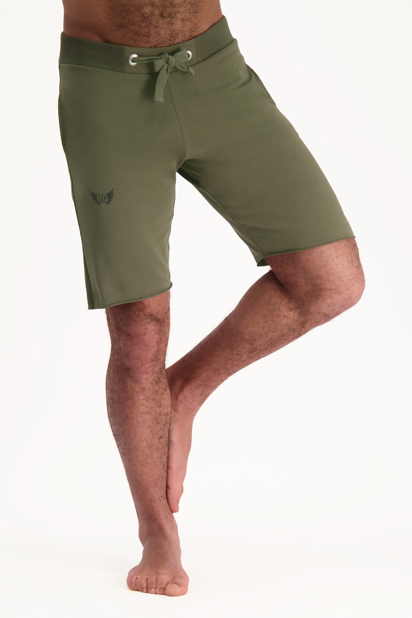 Renegade Guru Bodhi Yoga Shorts - Olive - Yogisha Amsterdam