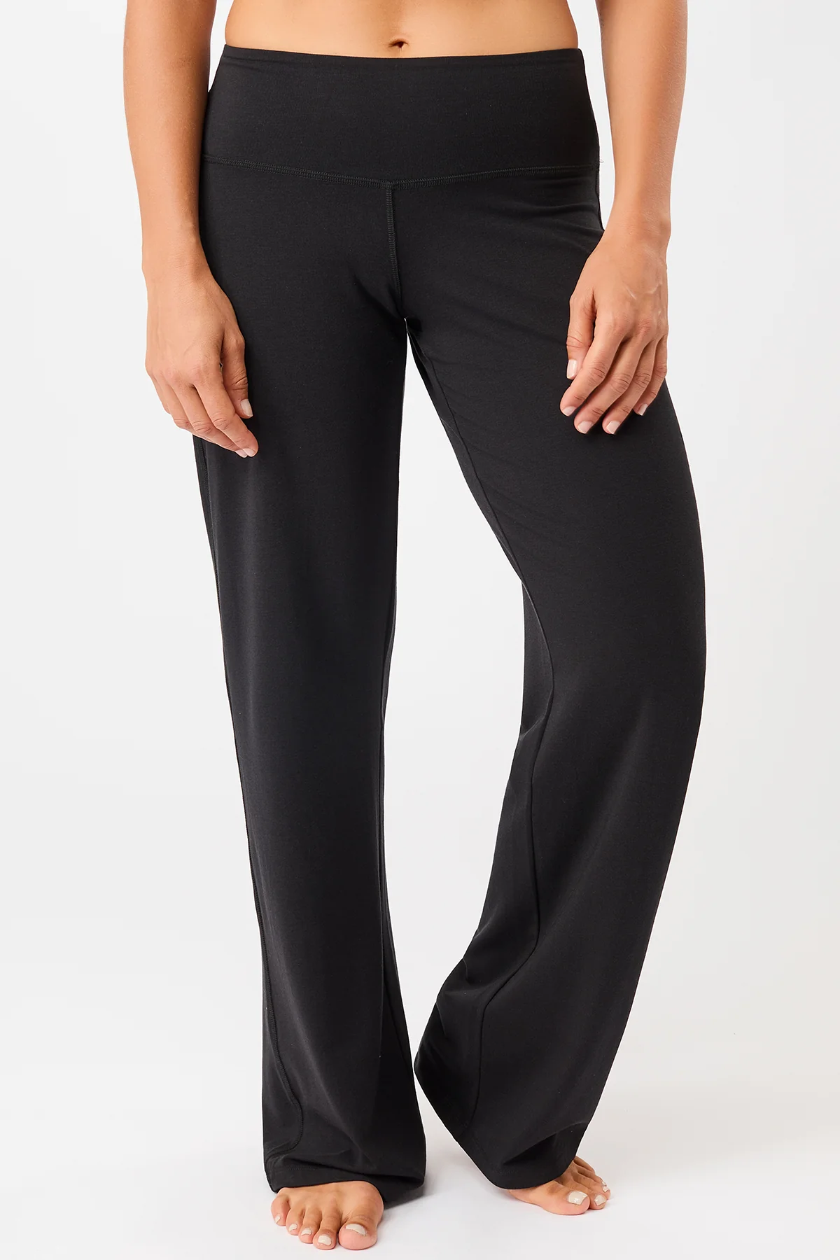 Mandala Wide Leg Pants - Black - Yogisha Amsterdam