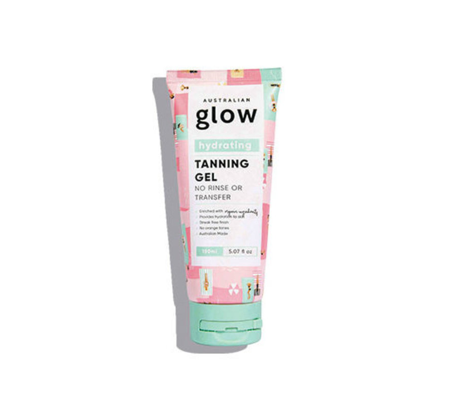 Australian Glow Hydrating Self Tanning Water Gel | zelfbruiner - Viva Donna