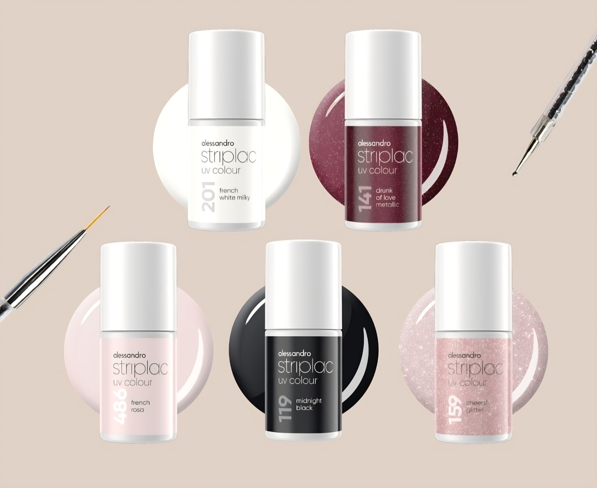 Alessandro Striplac UV Colour Set The Nail l Striplac nagellak kopen ...