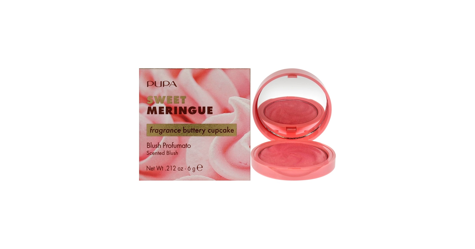 Pupa Sweet Meringue Blush scented 001 - Viva Donna