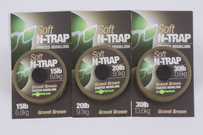 Korda N-TRAP Soft | Gravel (20meter) - KarperCentrale. - KarperCentrale