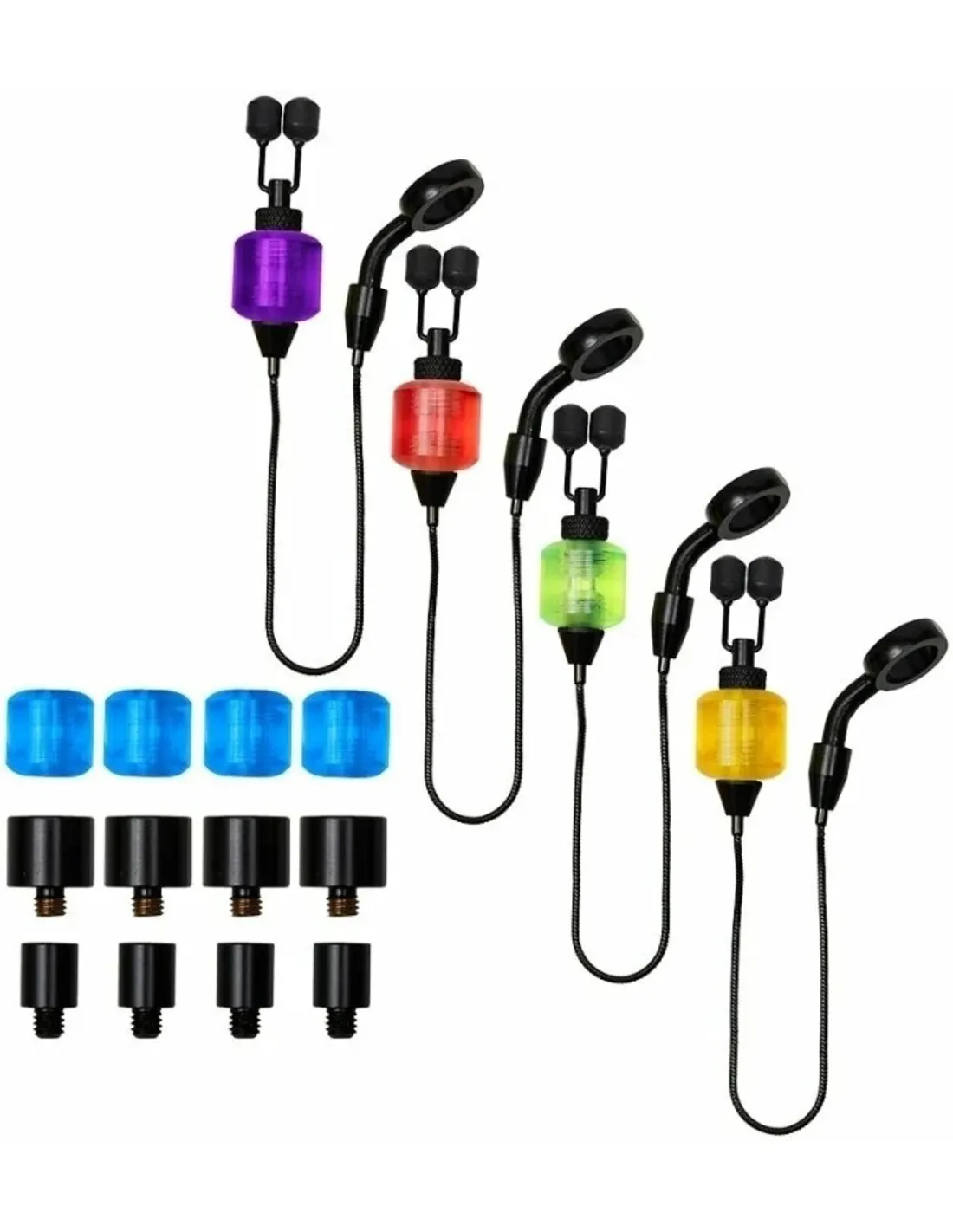 Prologic K1 Mini Hanger Chain Kit – 4 Swingers voor Beetregistratie - KarperCentrale