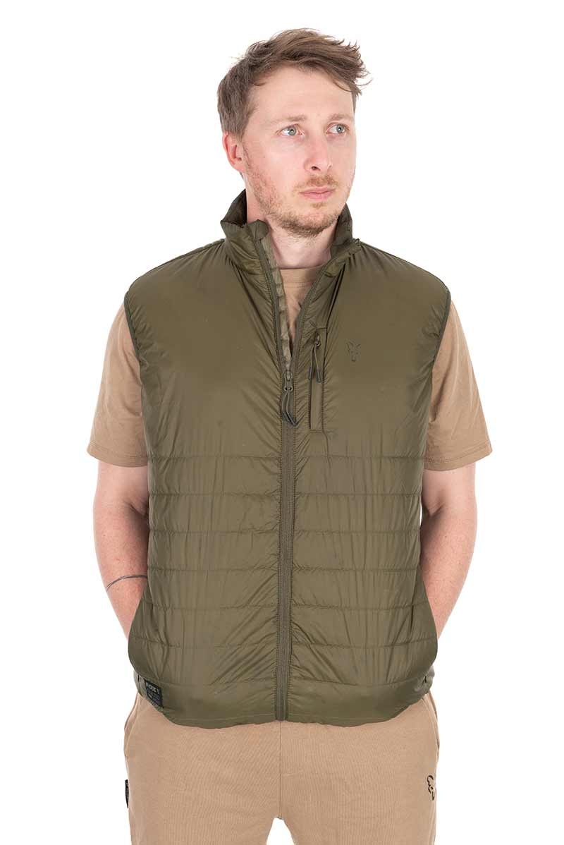 Fox 100 Gilet Bodywarmer Licht & warm olijfgroen vissersjack ...