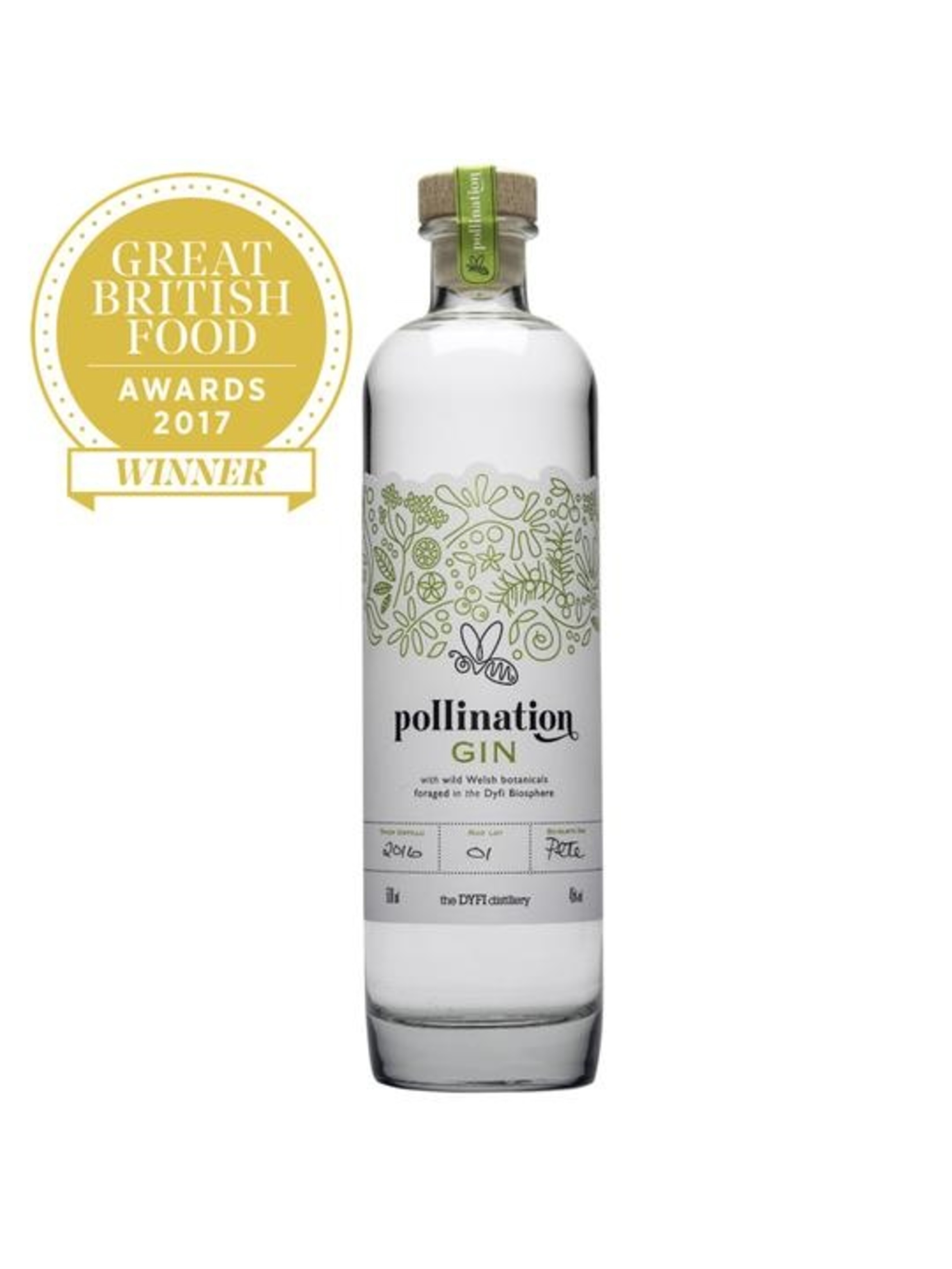 Dyfi Pollination Gin (50cl, 45%Vol) - Thorne Wines Limited