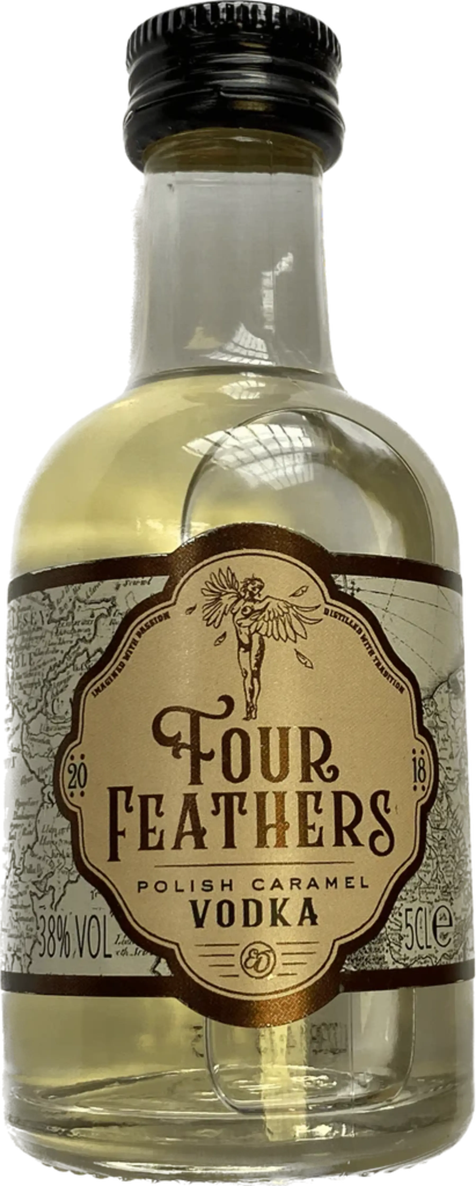 Four Feathers Caramel Vodka 70cl 40% - Thorne Wines Limited