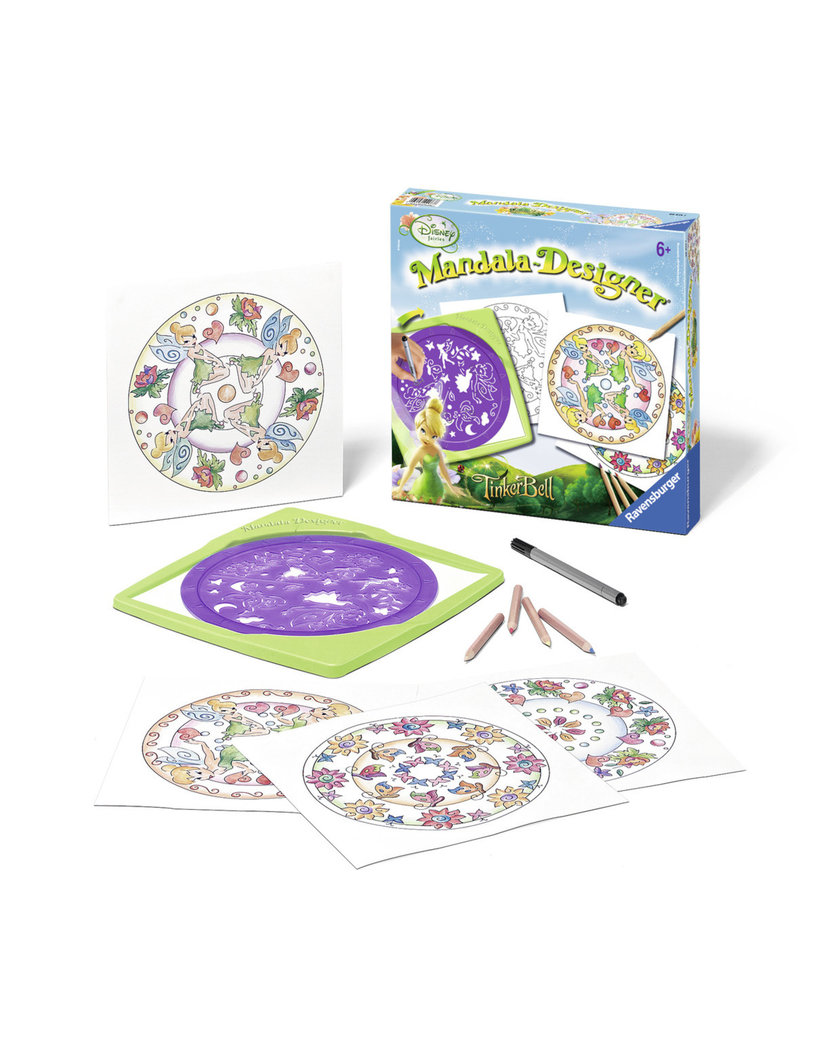 Disney Fairies Tinkerbell Mandala Midi - Marja's Shop