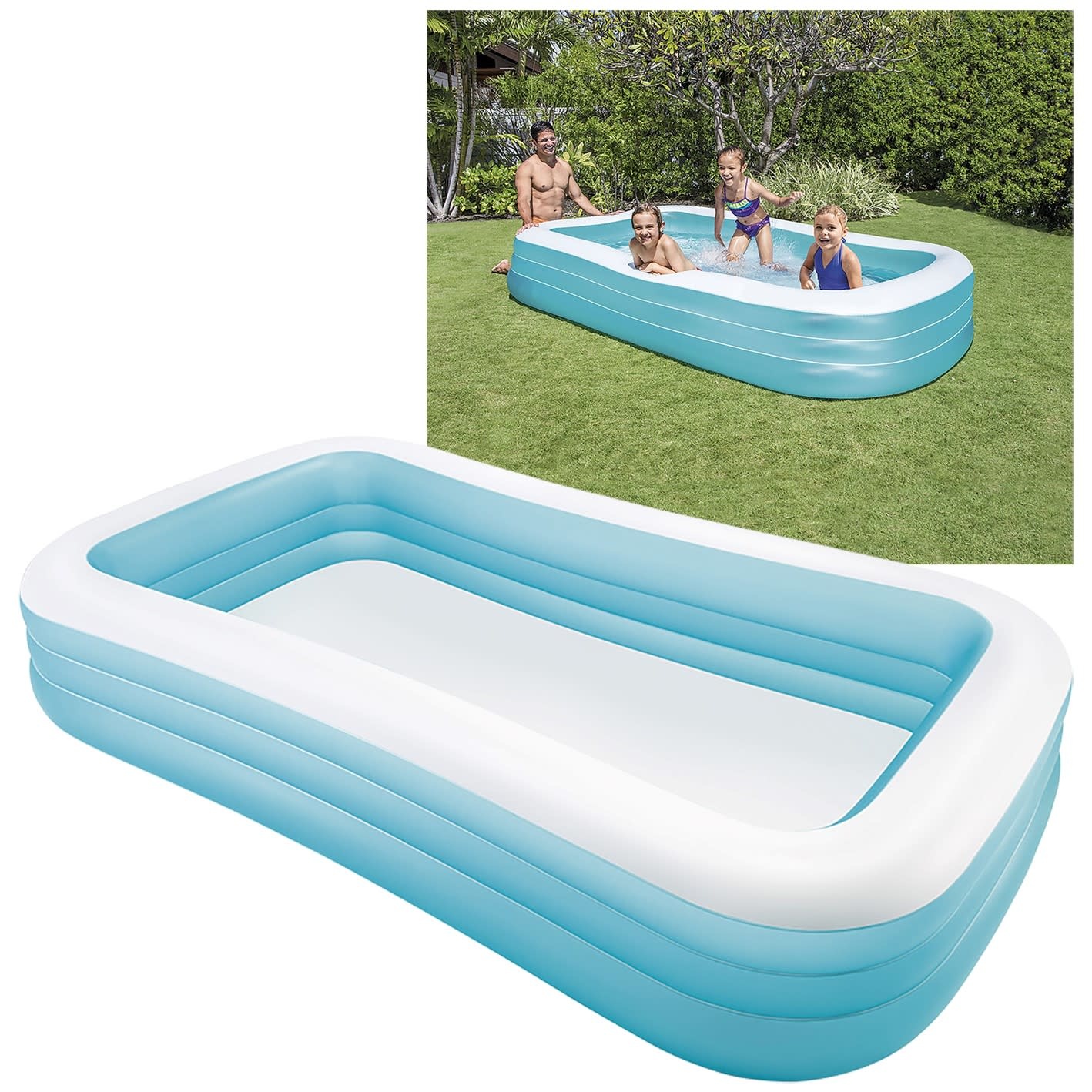 Intex Family Pool 305X183X56cm - Marja's Shop