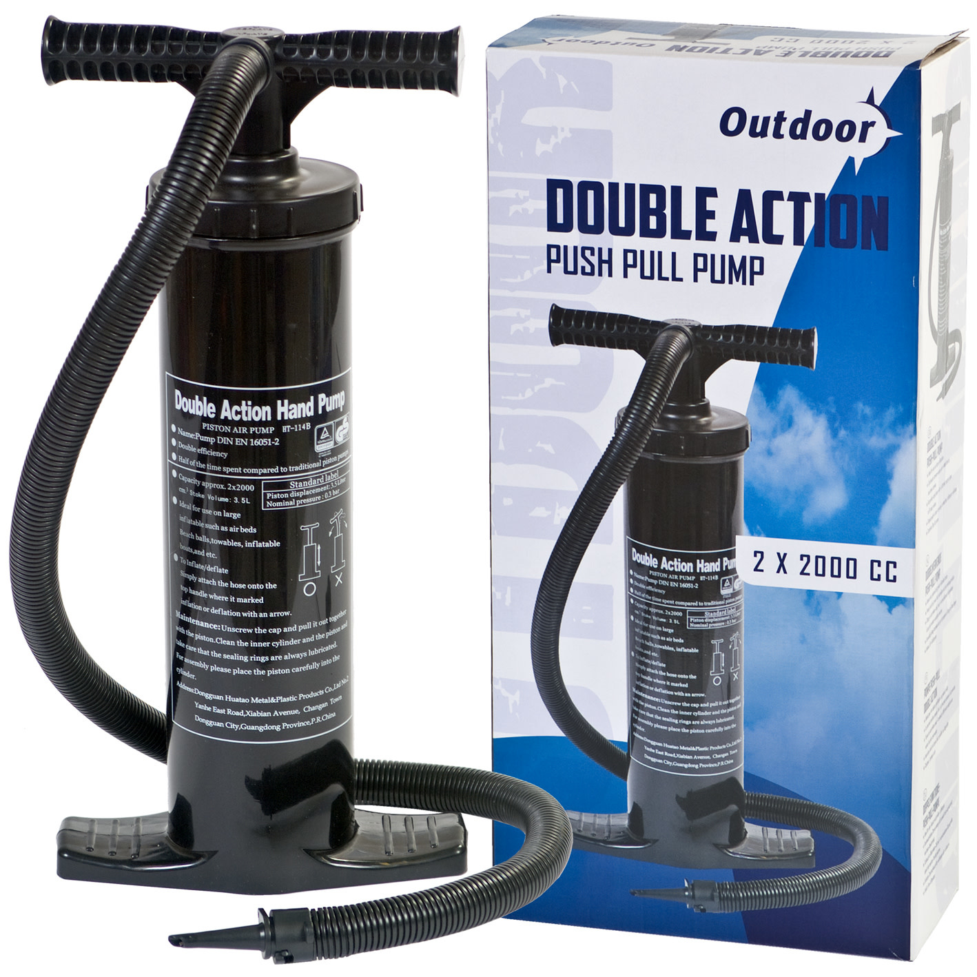 Double Action Push Pull Pump 2X2000 - Marja's Shop