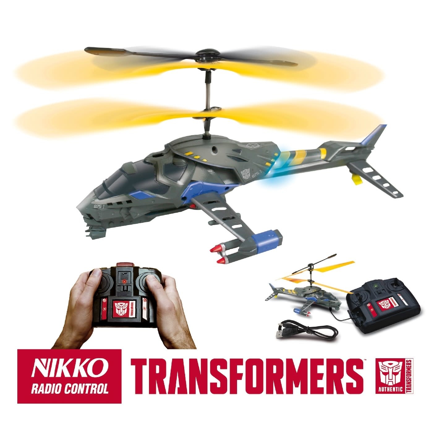 Nikko RC Transformer Helicopter - Marja's Shop