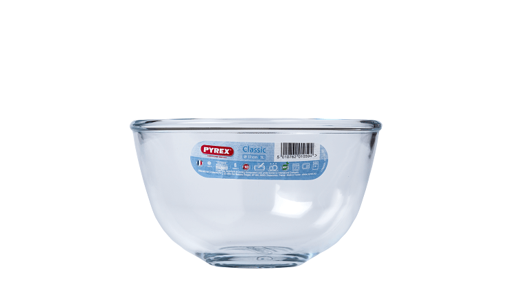 Pyrex Pyrex ronde mengkom glas 1.0lt 17cm - Marja's Shop
