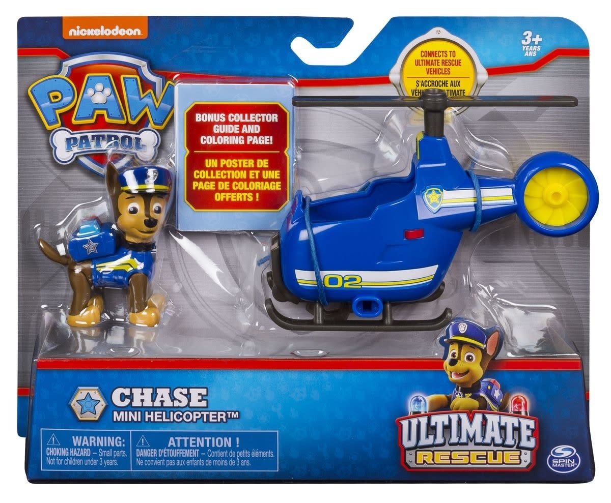 Paw Patrol Mini Vehicle Ultimate Rescue - Chase Mini Helocopter - Marja ...