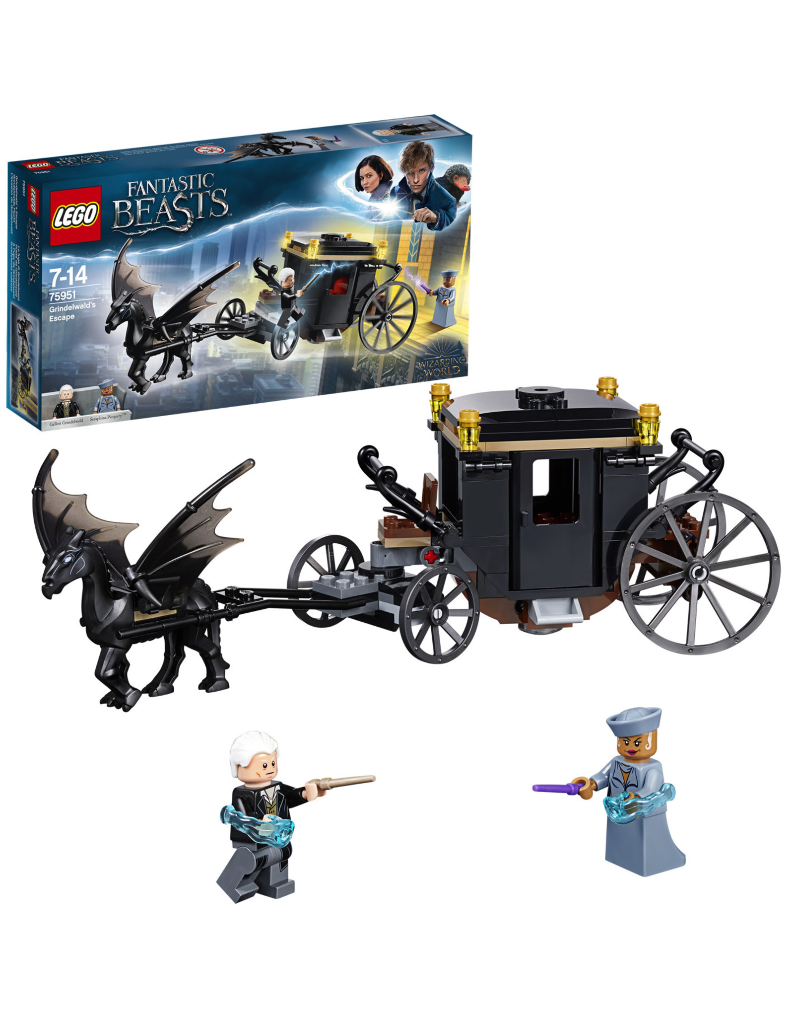 LEGO Lego Harry Potter 75951 - Grindelwald's Ontsnapping - Grindelwald ...