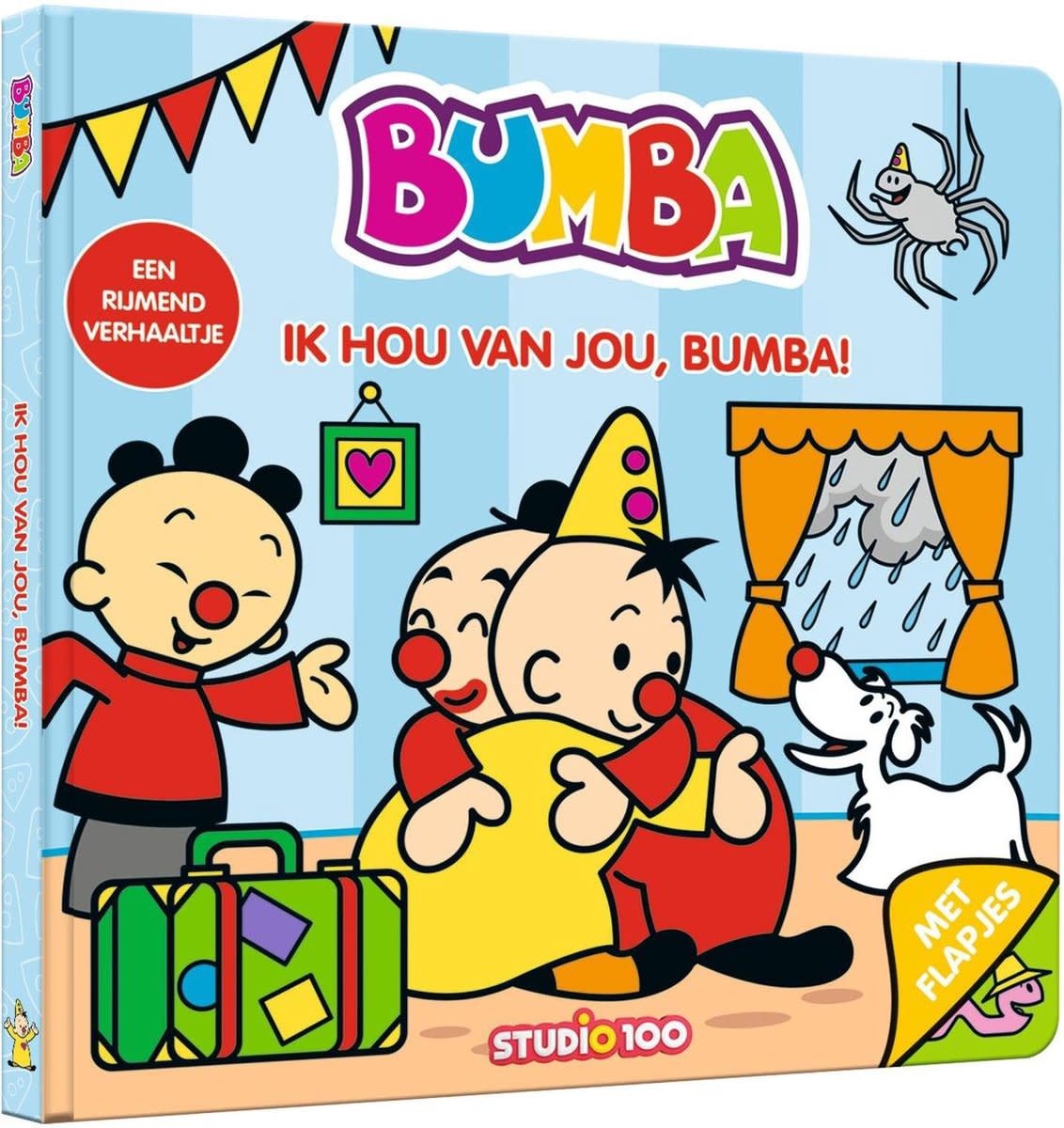 Studio 100 Studio 100 Bumba Kartonboekje met Flapjes - Ik hou van jou ...