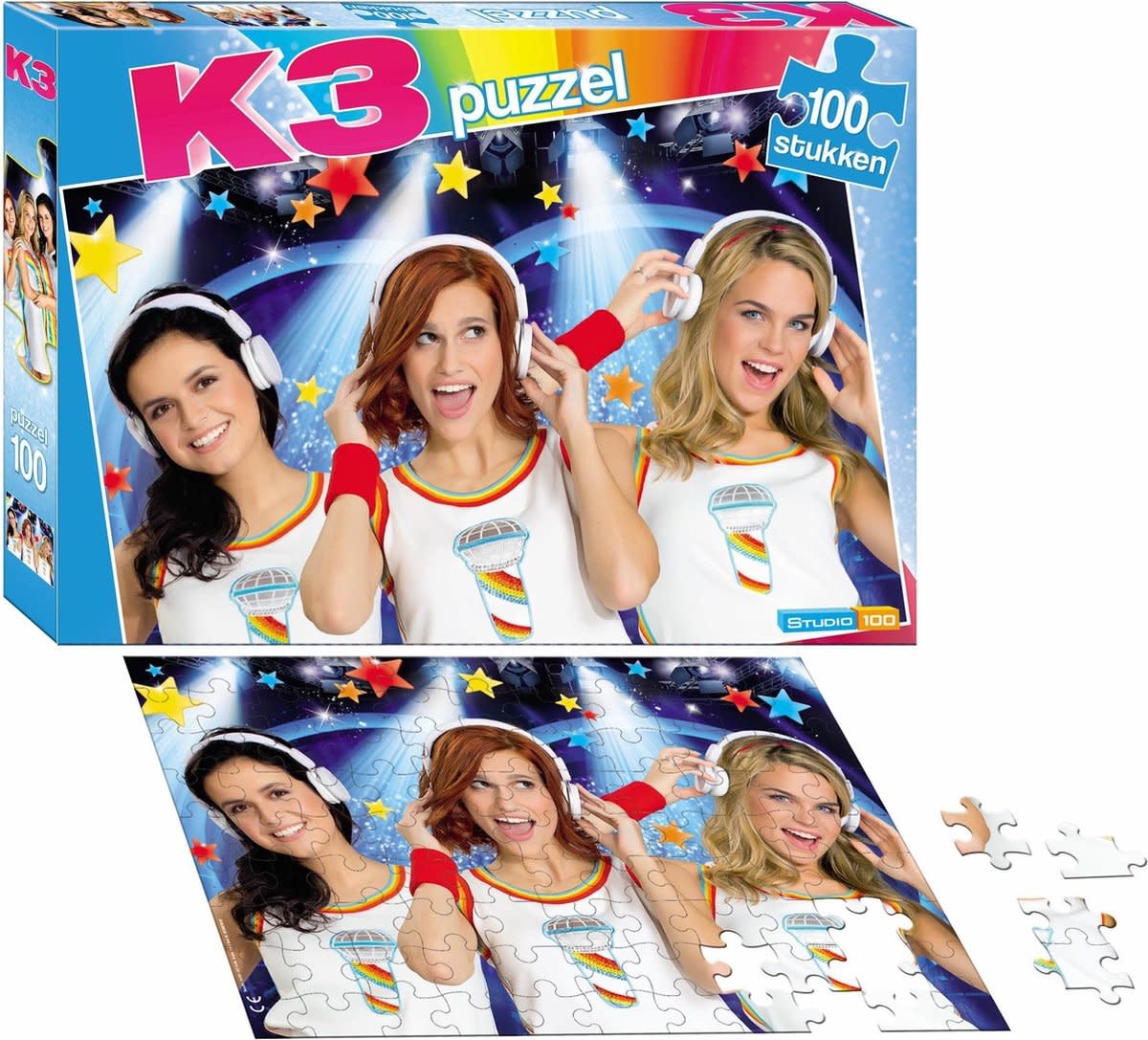 Studio 100 Studio 100 Puzzel K3 (100 stukjes) - Marja's Shop
