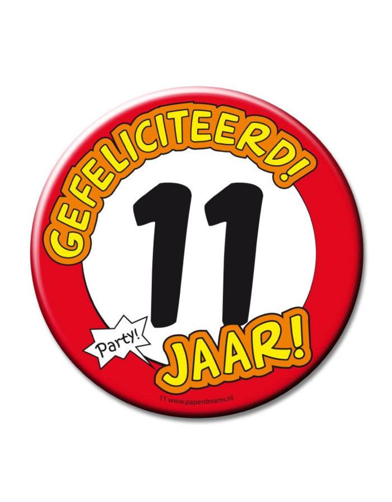 Button XL - 11 jaar - De verkleedzolder, voor al uw feestartikelen ...