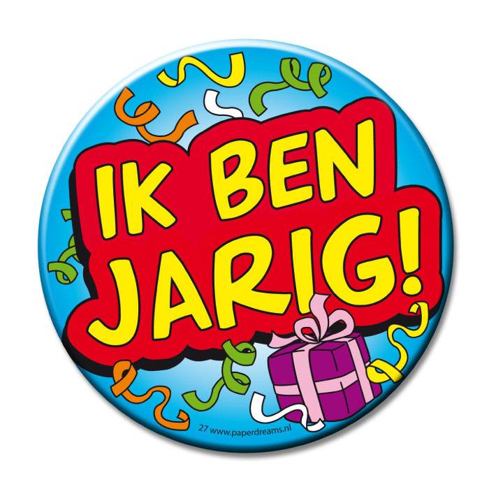 Button XL - Jarige - De verkleedzolder, voor al uw feestartikelen ...