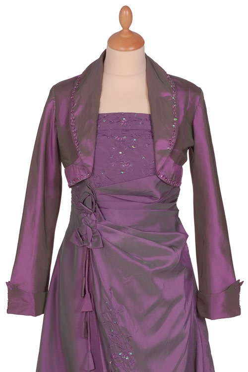 Bolero Paars, Lange Mouw - De verkleedzolder, voor al uw feestartikelen ...