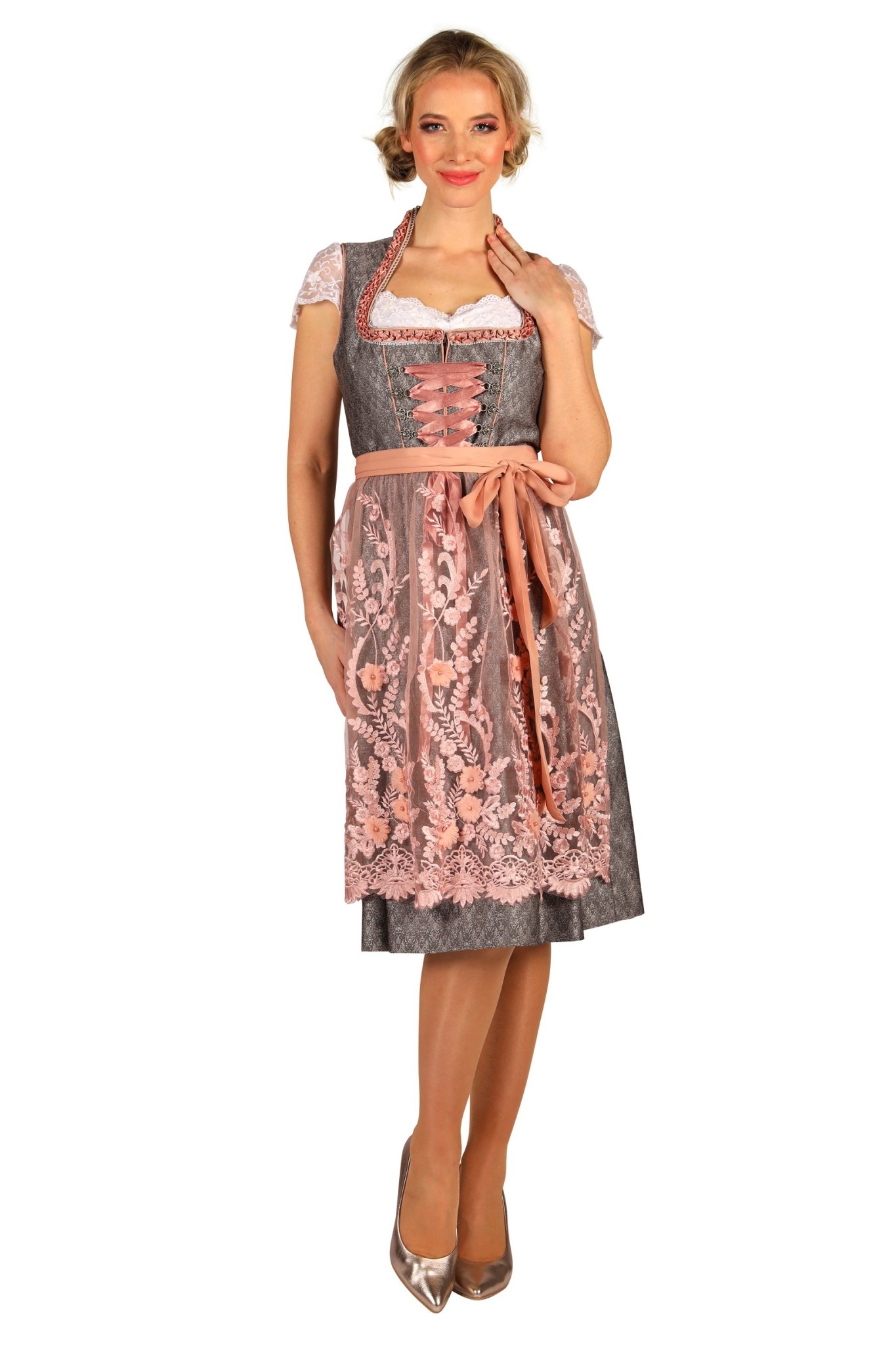 Dirndl "Lina", Mix van kleuren - De verkleedzolder, voor al uw ...