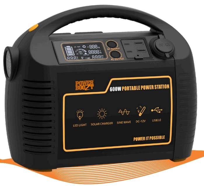 Powerboozt Portable Powerstation PB PS 600 Lithium 230 Volt 600 Watt ...