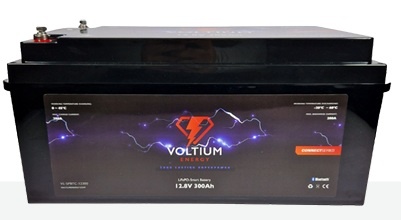 Voltium LiFePO4 Lithium Batterij 12,8 Volt 300Ah 3840Wh - Accuweb.nl