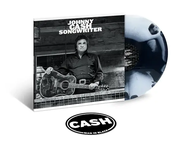 Johnny Cash Songwriter Black And White Vinyl At Stp Records Stranger Than Paradise Records