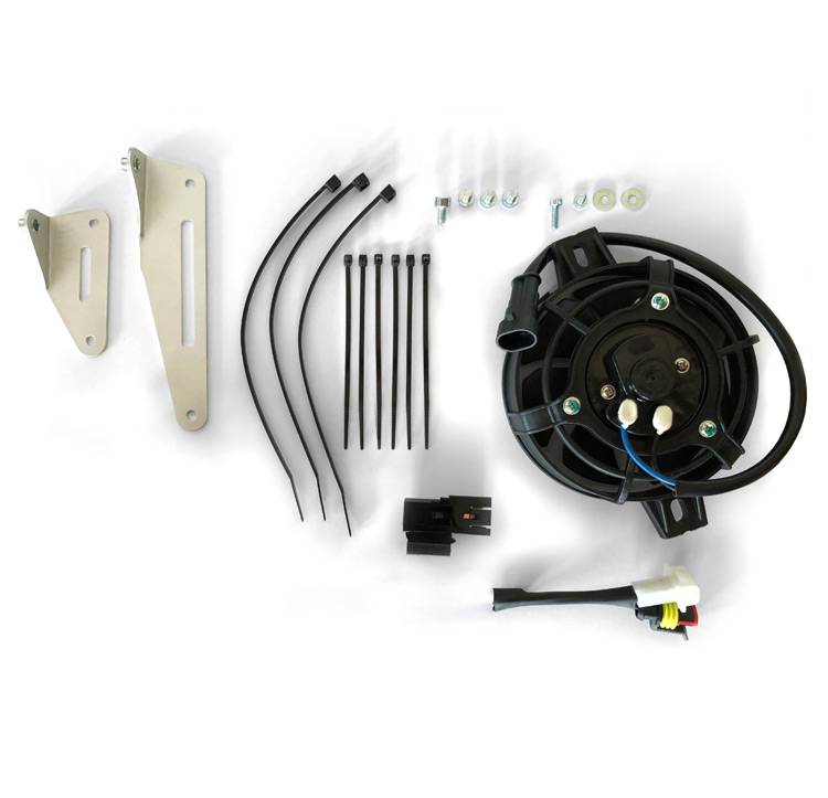 X-Grip Radiator Fan Kit - Hard Enduro Shop