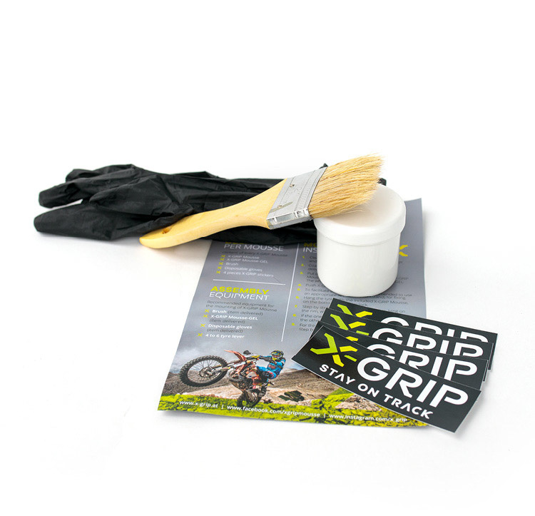X-Grip Mousse Gel Kit - Hard Enduro Shop