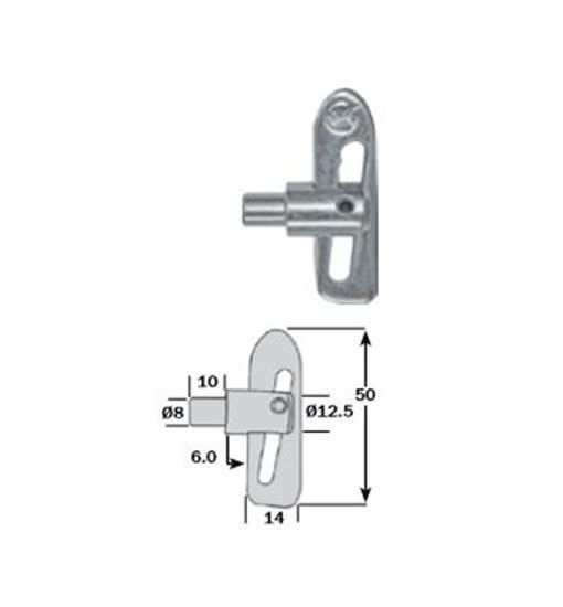 Mini Anti Luce Drop Lock 10mm Shank | Fieldfare Trailer Centre | UK ...