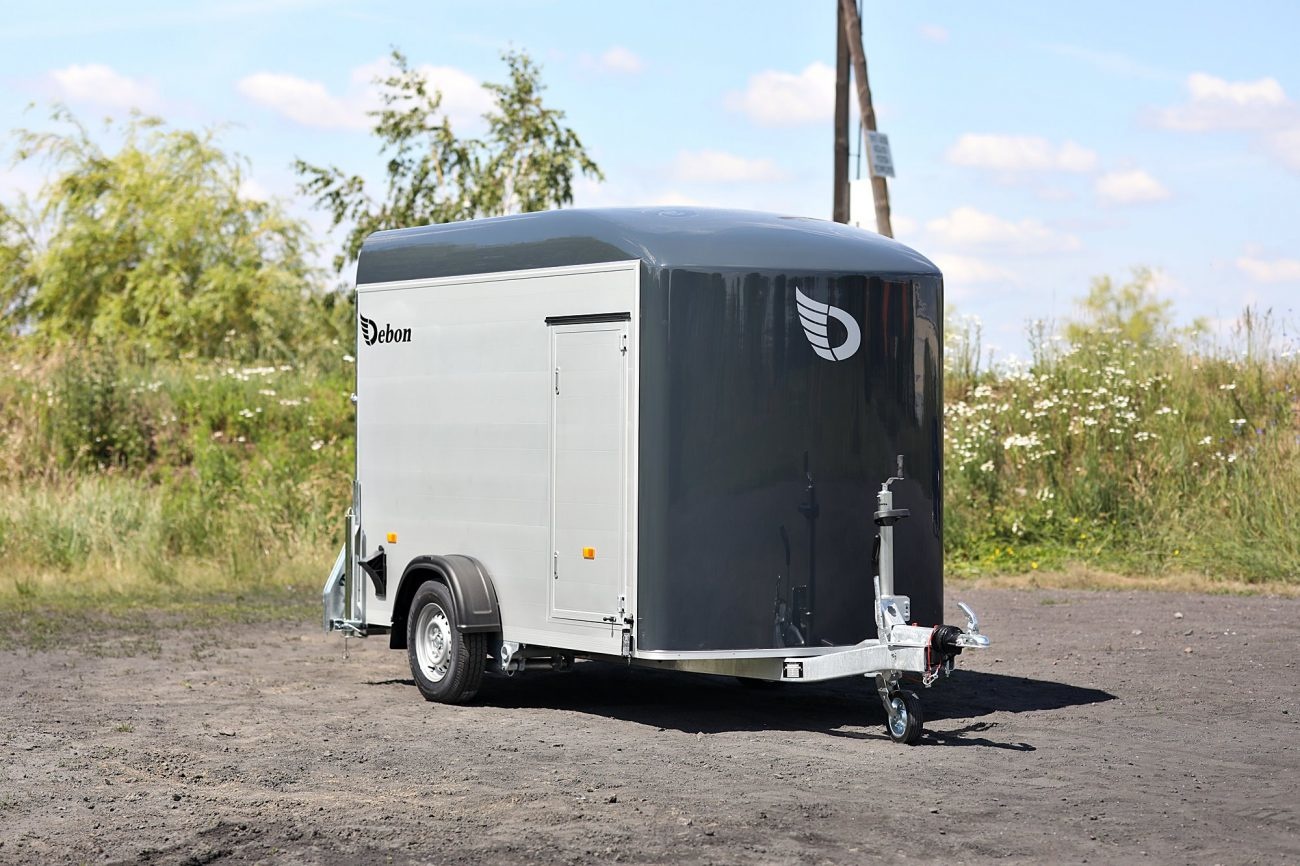 Debon Roadster C300- Alu Sides - Black 1.3t GVW | Fieldfare Trailer ...