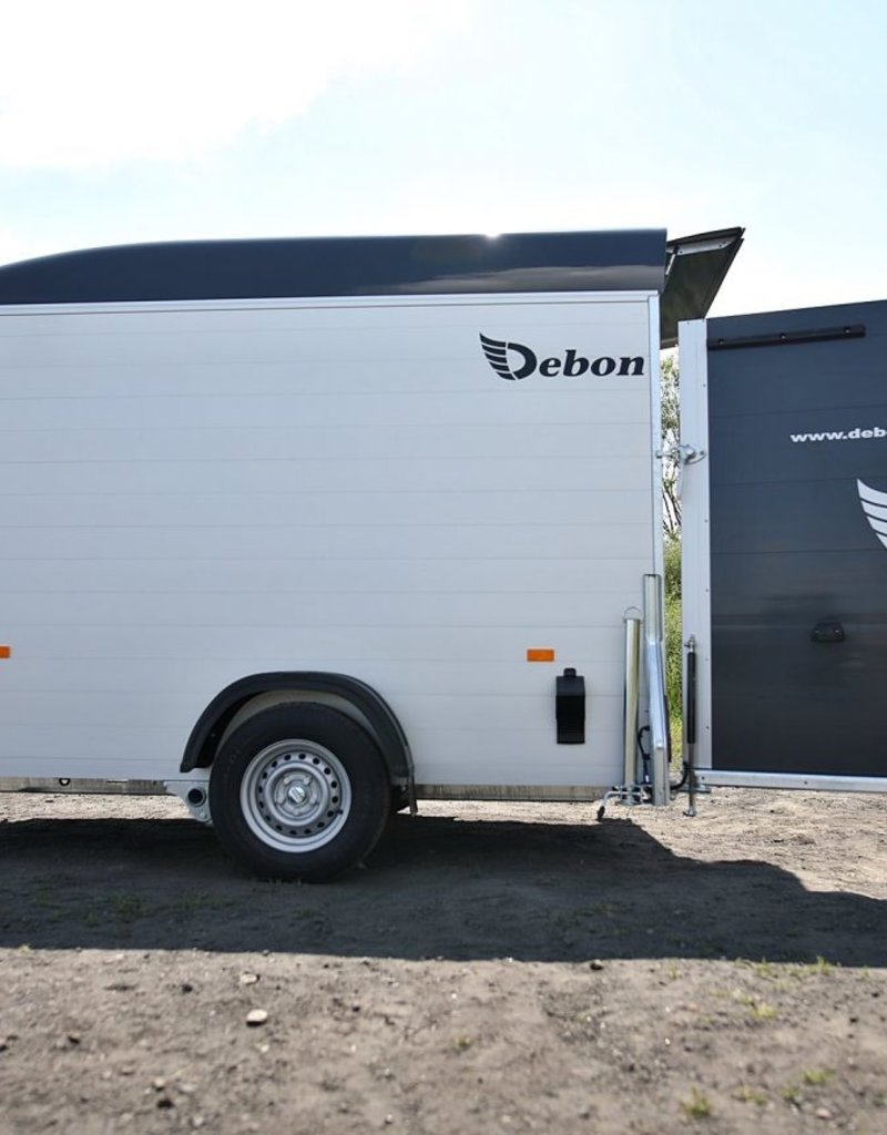 Debon Roadster C300- Alu Sides - Black 1.3t GVW | Fieldfare Trailer ...