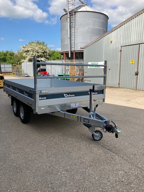 Debon PW2.4 Three Way Tipper Trailer - 3m x 1.8m 2.6t GVW - Fieldfare ...