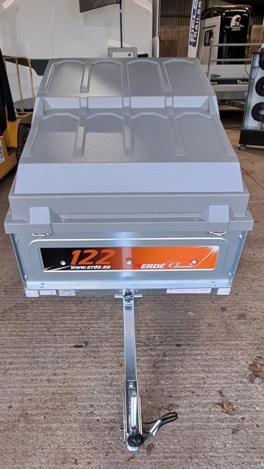 Erde 122 Trailer with lockable lid 120 x 92 x 35 Fully Built ...