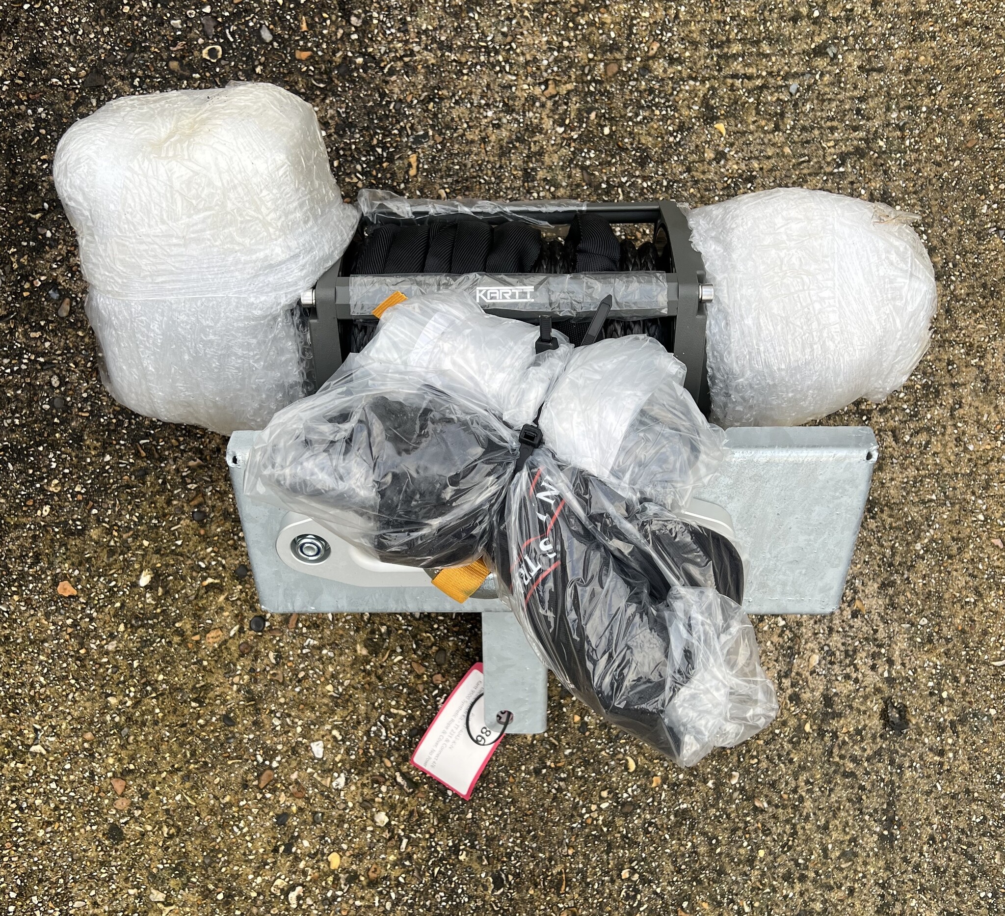 Electric Winch Kit - TT 231 & Connect 476, Kartt 9500 Synthetic Rope ...