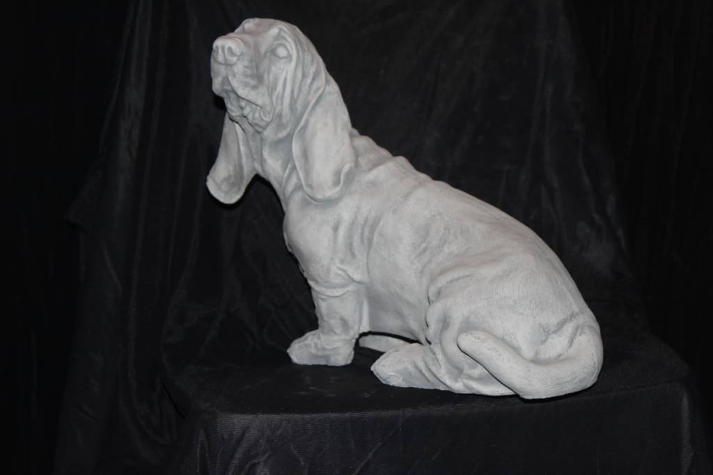Basset │ Hush Puppy │ Beagle│ Betonnen tuinbeeld │Loodsvol.com ...