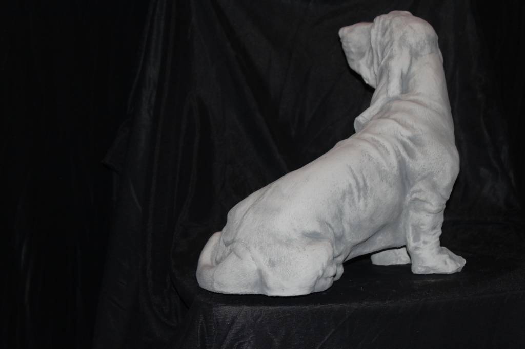 Basset │ Hush Puppy │ Beagle│ Betonnen tuinbeeld │Loodsvol.com ...