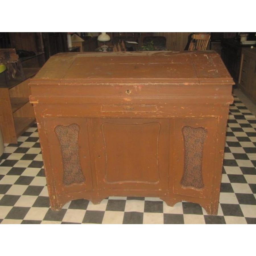 Antiek grenen lessenaar │Retro toonbank│ Sta-bureau | Loodsvol.com ...