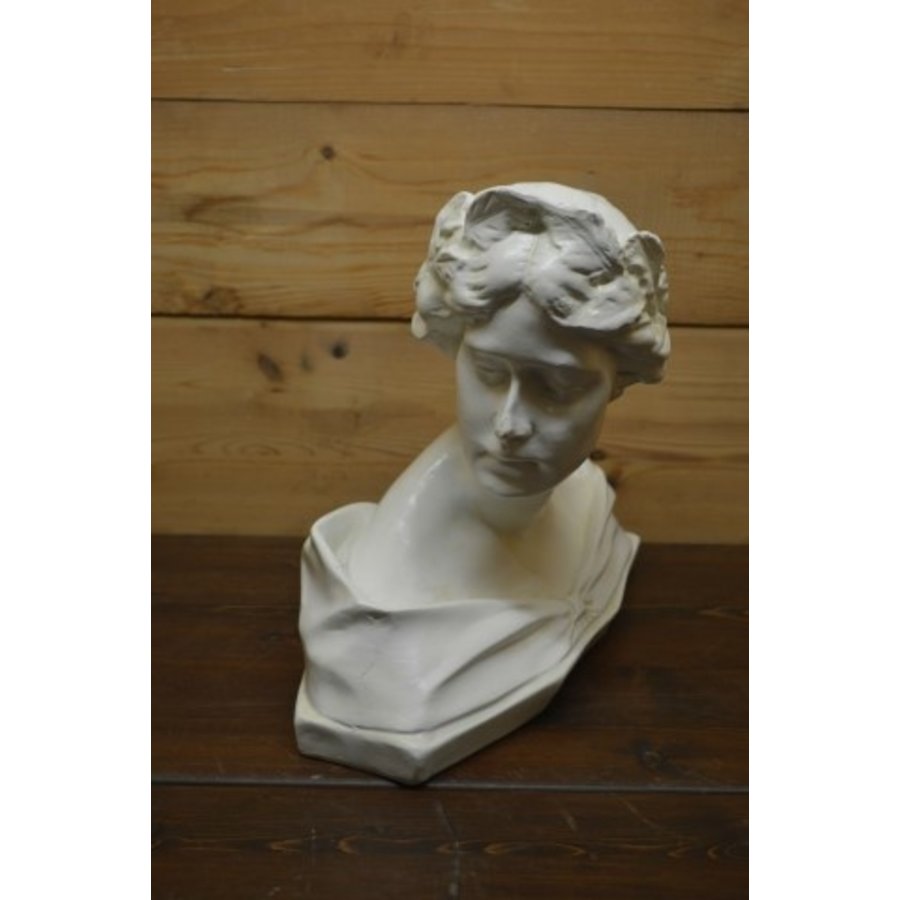 Romeinse buste vrouw │ Polyester beeld │ Decoratie │ Loodsvol.com ...